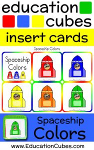 Spaceship Colors | Education Cubes